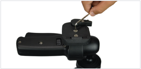 IKE Tripod Setup for Left-Handed Use – ikeGPS Support