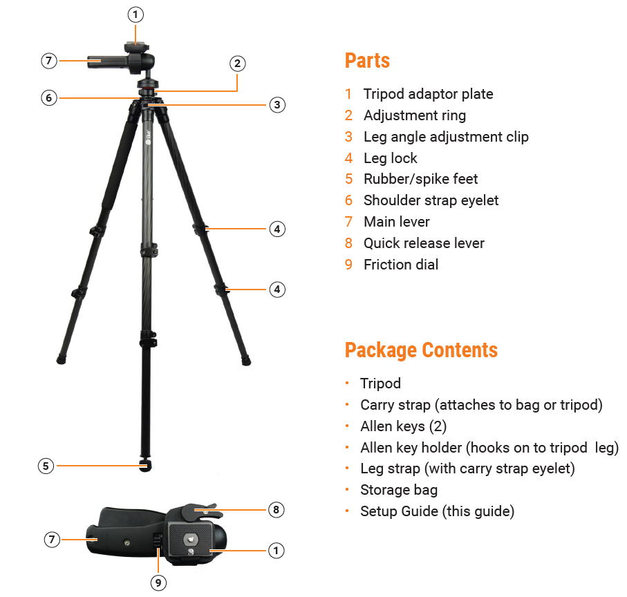 IKE Tripod Specifications – ikeGPS Support